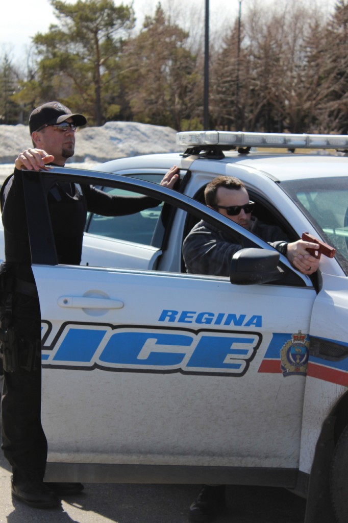 High Risk Traffic Stops recruit training - Weyburn Police Service